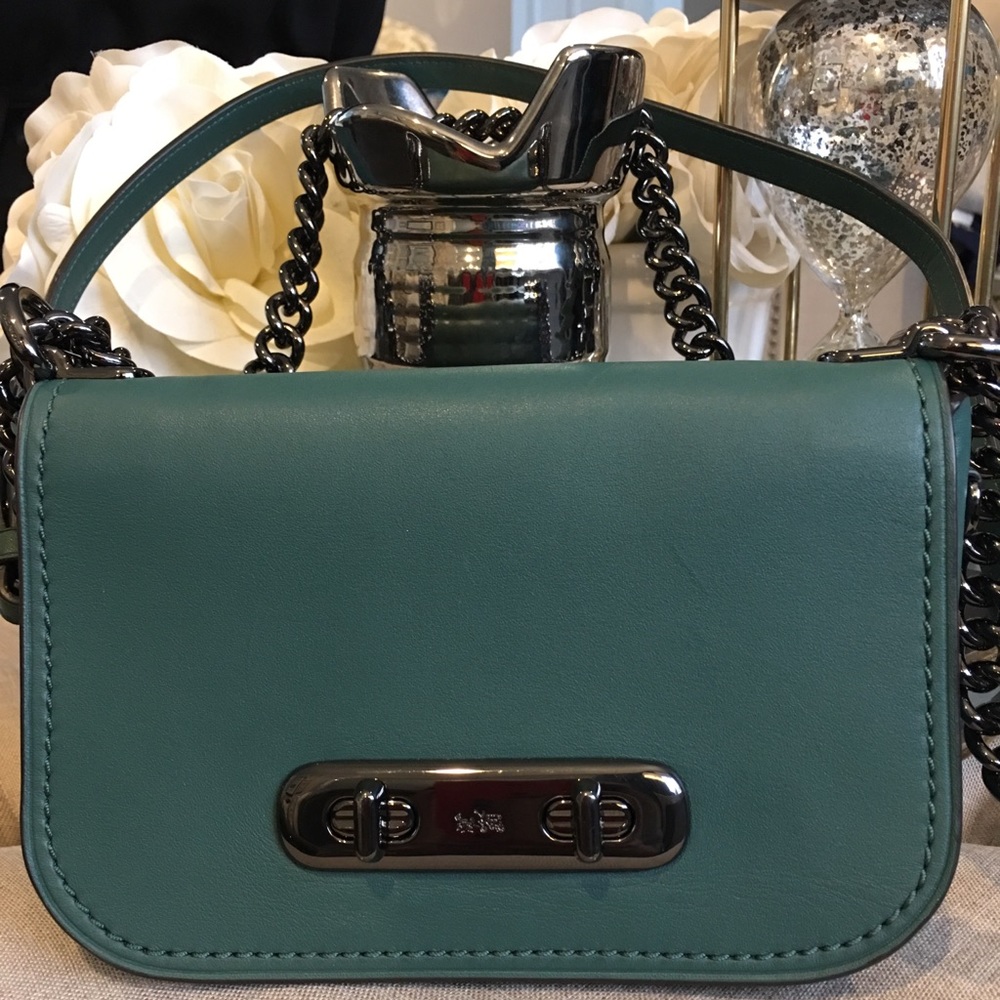 Coach Mini Swagger Shoulder Bag - Gem
